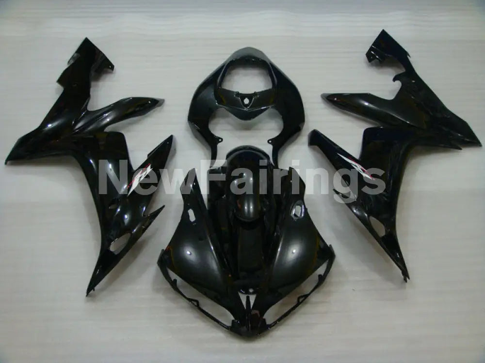 All Black Factory Style YZF-R1 Fairing Kit 04-06 – NewFairings