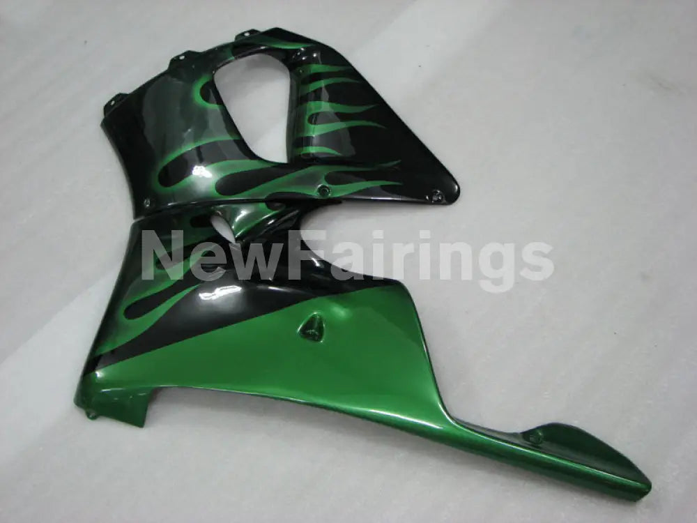 Revive Your CBR 919 RR 98-99 with Black & Green Flame Fairing Kit ...