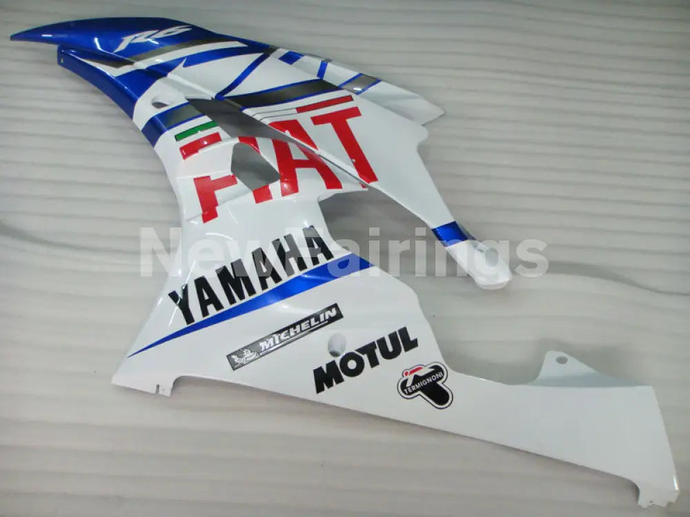 Blue White FIAT YZF R6 Fairing Kit for Selective Buying – NewFairings