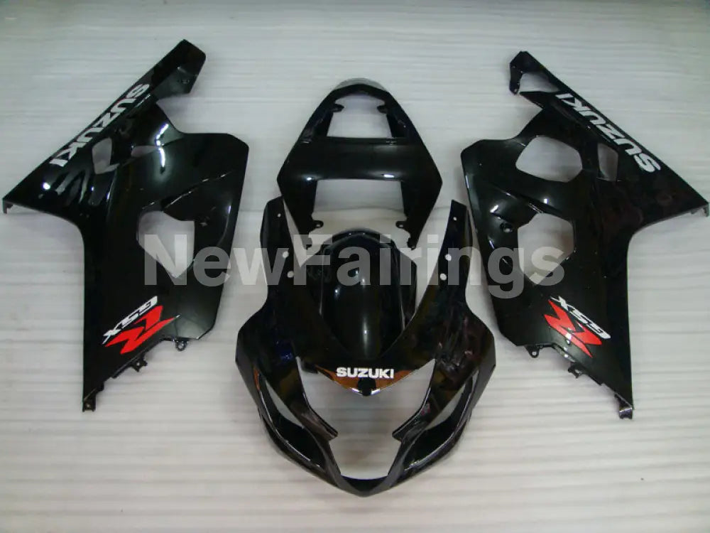 Gloss Black Factory Style - GSX-R600 04-05 Fairing Kit | OEM Grade ABS ...