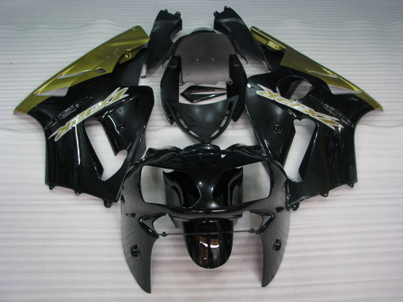 Golden Green and Black Factory Style Fairing Kit for NINJA ZX 12R ...