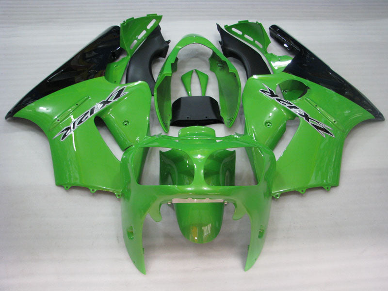 Green and Black Factory Style - NINJA ZX-12R 00-01 – NewFairing