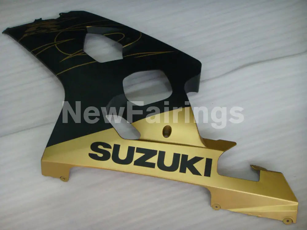 Matte Black and Gloden Factory Style - GSX-R600 04-05 – NewFairing