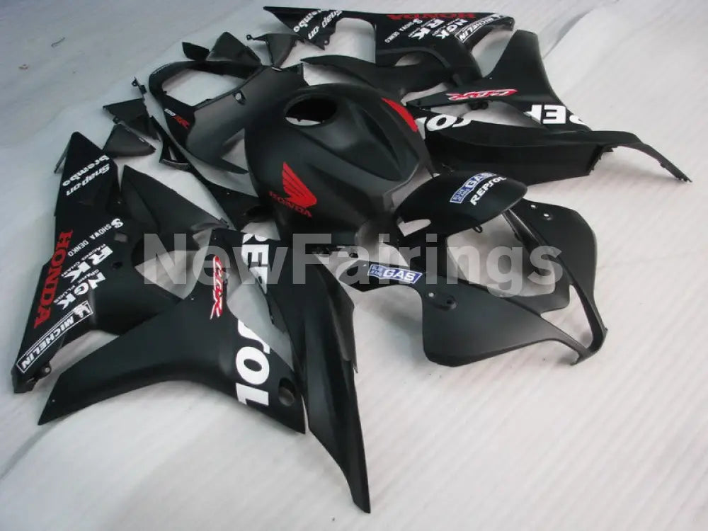 Transform Your CBR600RR with Matte Black Repsol Fairing Kit - OEM ...