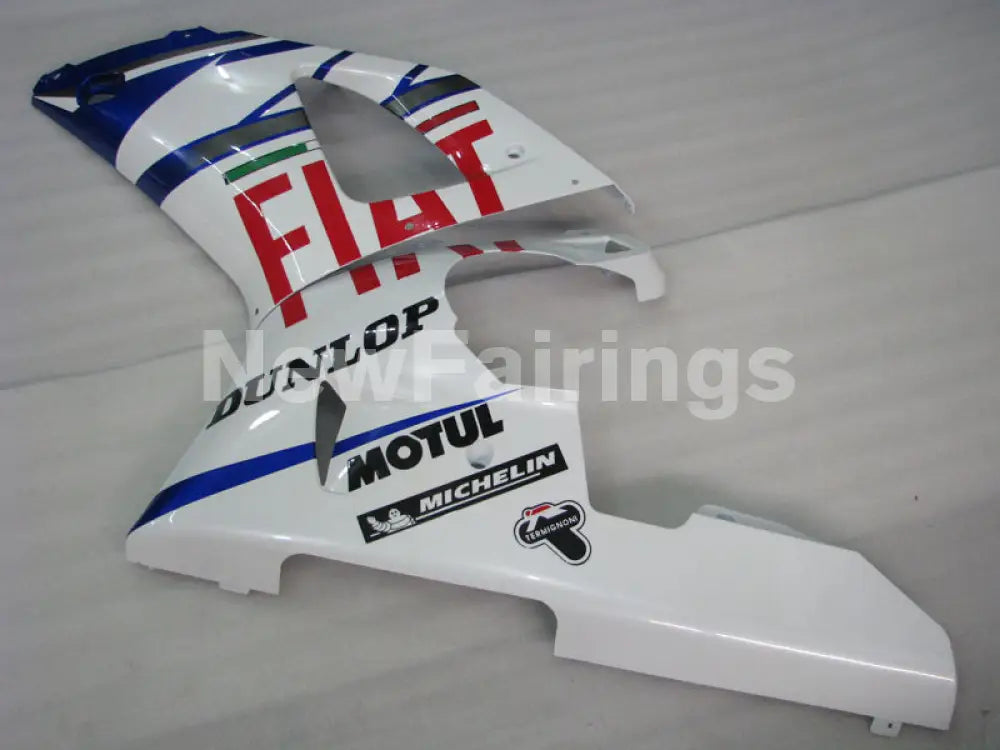 Heartfelt Number 46 White and Blue FIAT Fairing Kit – NewFairings
