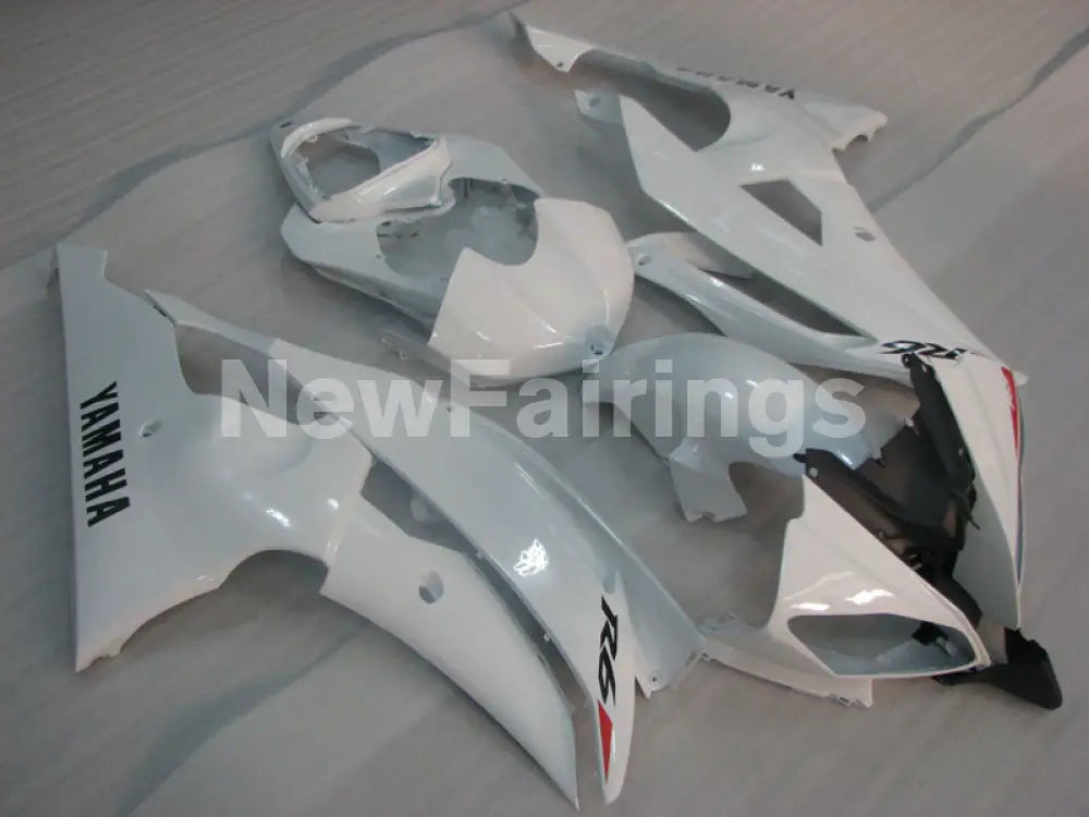 Pearl White Factory Style Fairing Kit for YZF R6 08 16 – NewFairings