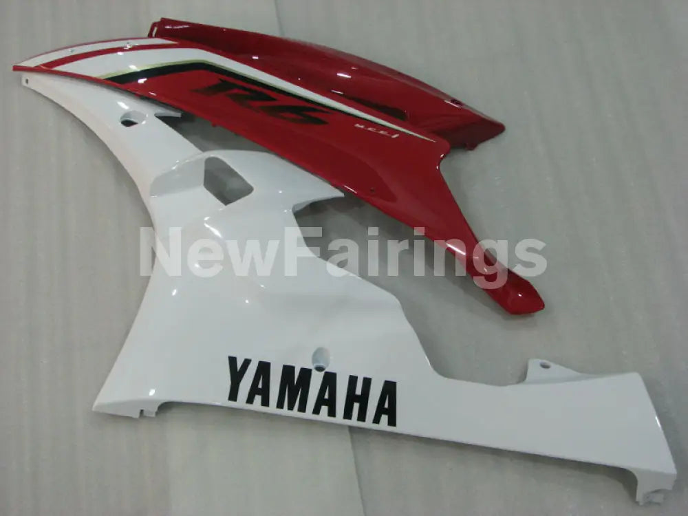 Red and White Factory Style YZF R6 Fairing Kit for Selective Buying ...