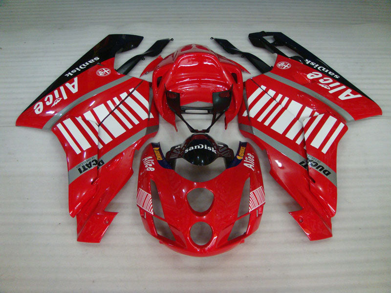 Red and Black Alice Ducati Fairing Kit for Passenger Seat – NewFairings