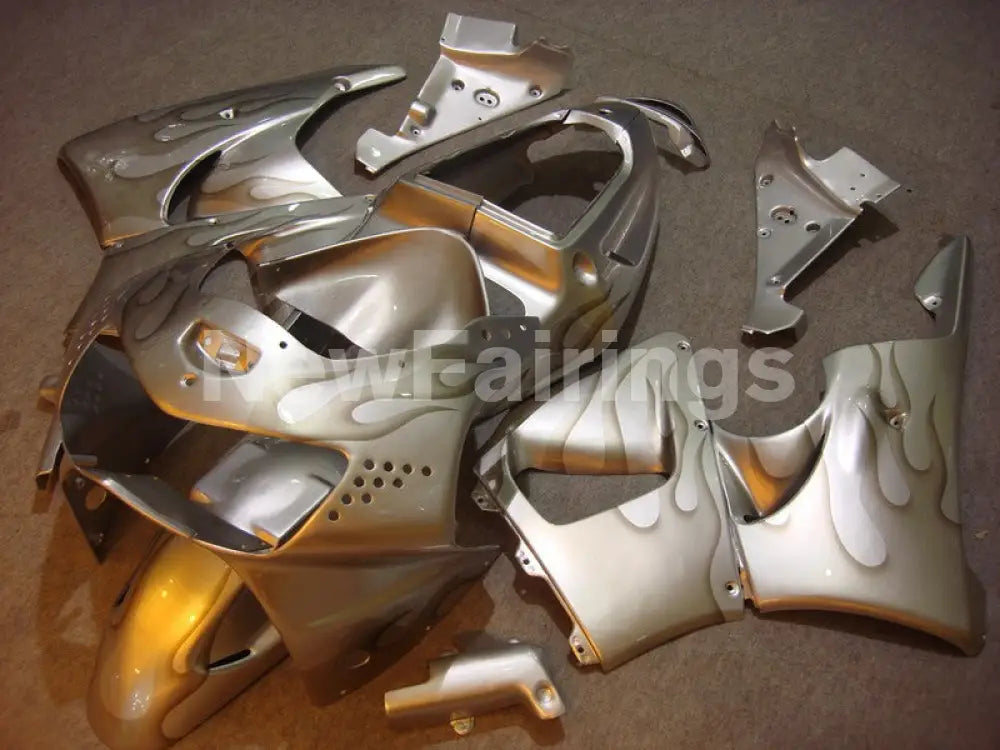 Revive your CBR 919 RR with the Silver Flame Fairing Kit - Enhance your ...