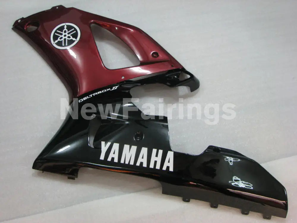 Heartfelt Wine Red and Black YZF-R1 Fairing Kit – NewFairings