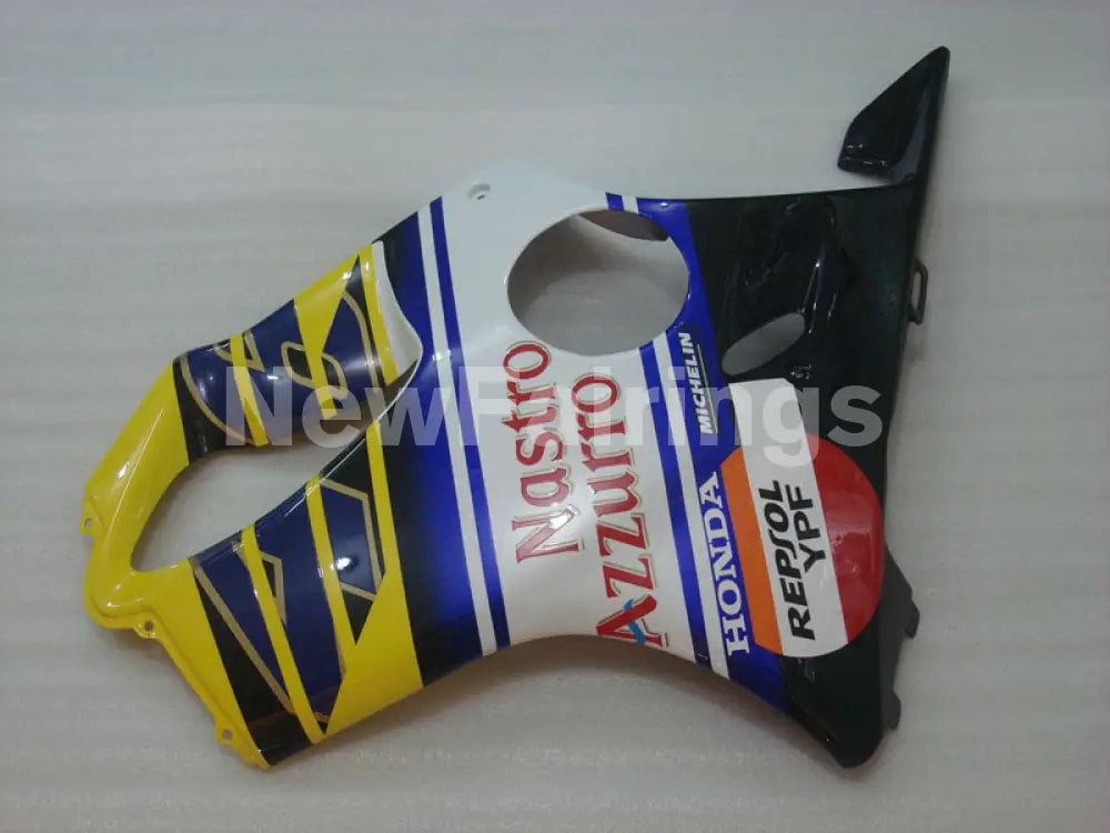 Yellow and Blue White Nastro Azzurro - CBR600 F4i – NewFairing
