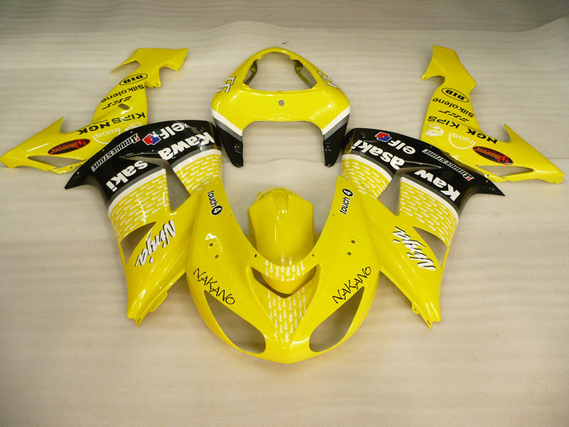 Yellow and Black Nakano - NINJA ZX-10R 06-07 Fairing – NewFairing