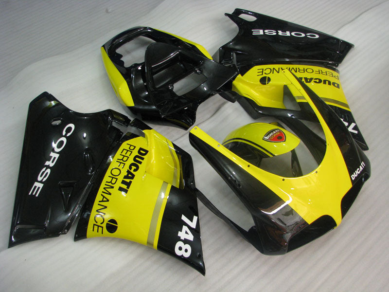 Yellow and Black Ducati 748 Fairing Kit for Perfect Fit – NewFairings